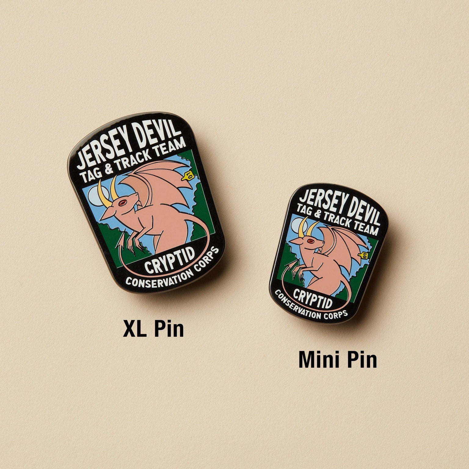Cryptid Conservation Corps — Dissent Pins