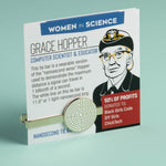 Grace Hopper / Nanosecond Tie Bar — Dissent Pins