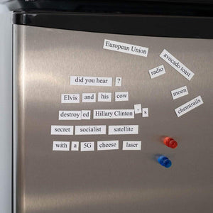 Build Your Own Conspiracy Theory Kit — Dissent Pins