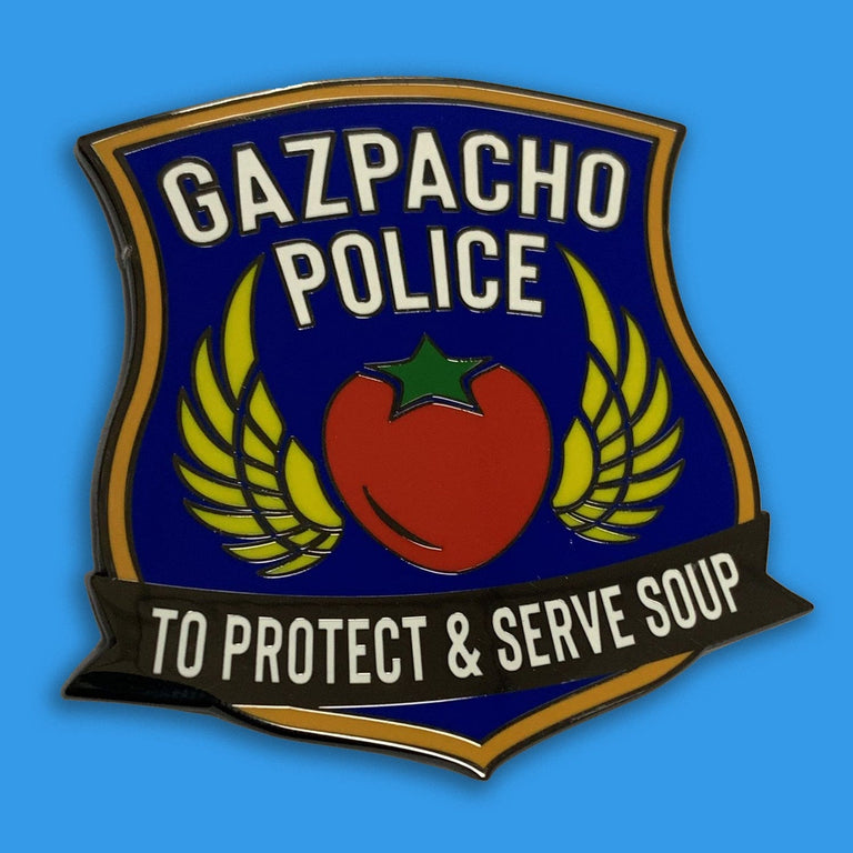 Gazpacho Police — Dissent Pins