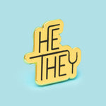 Pronoun Pin — Dissent Pins
