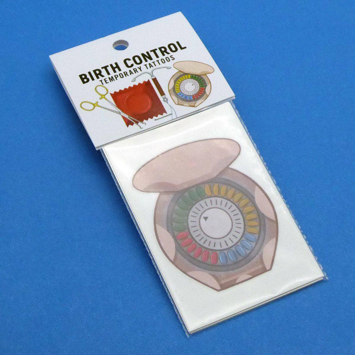 Birth Control Temporary Tattoos — Dissent Pins